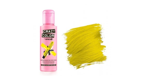 Crazy Color Canary Yellow 49 hajszínező krém, 100 ml|Crazy Color.hu ...